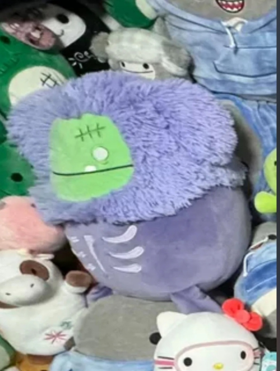 Benny (Zombie) the Bigfoot Squishmallows Halloween 2024, 'Mallow Mash ...