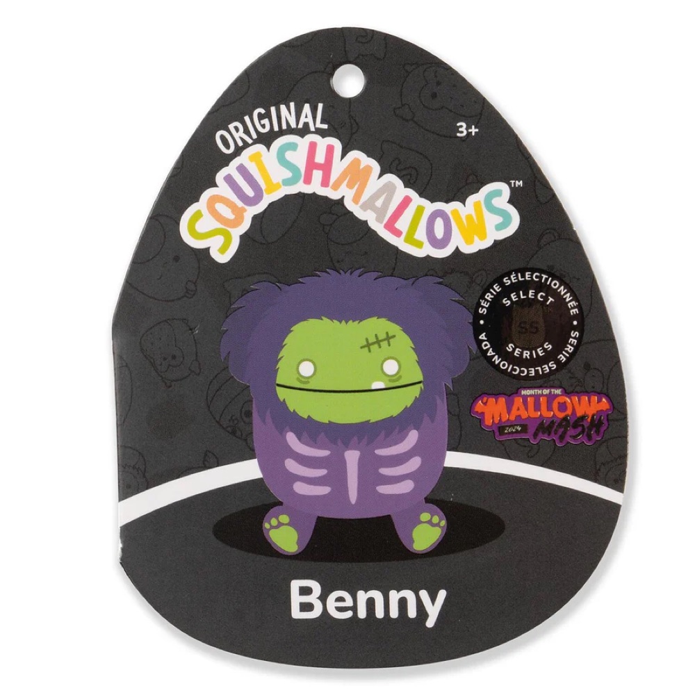 Benny (Zombie) the Bigfoot Squishmallows Halloween 2024, 'Mallow Mash ...
