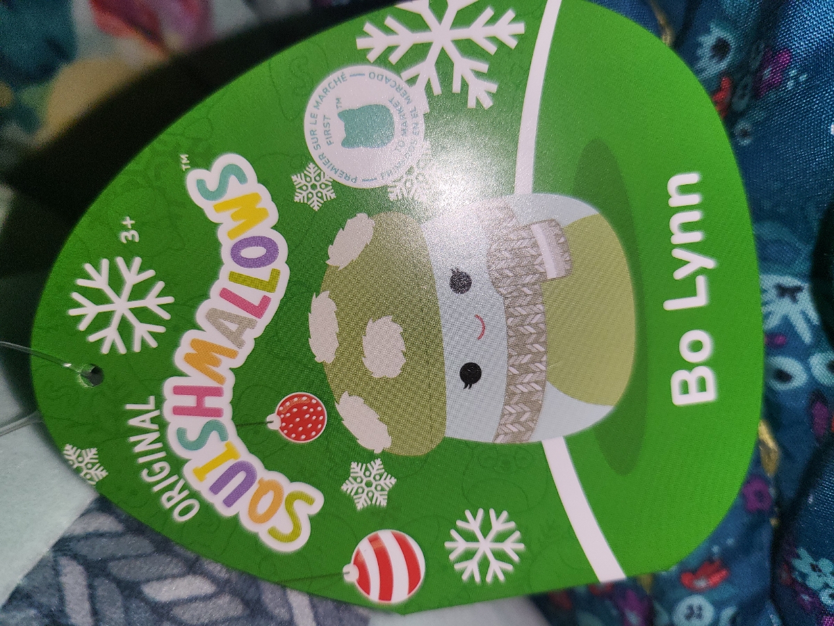 Bo Lynn (Scarf) the Mushroom Squishmallows Holiday 2024 | SquadApp