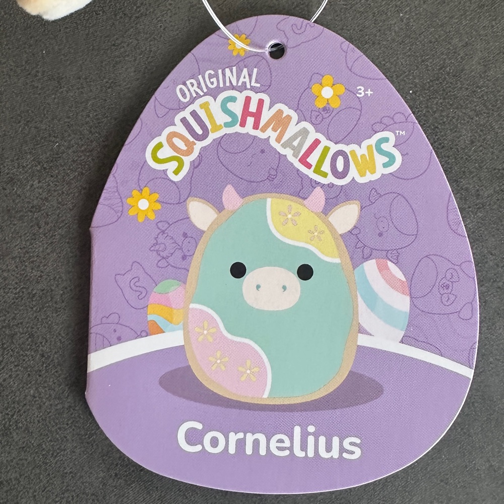 Cornelius the Cookie Cow Squishmallows Easter 2025 | SquadApp