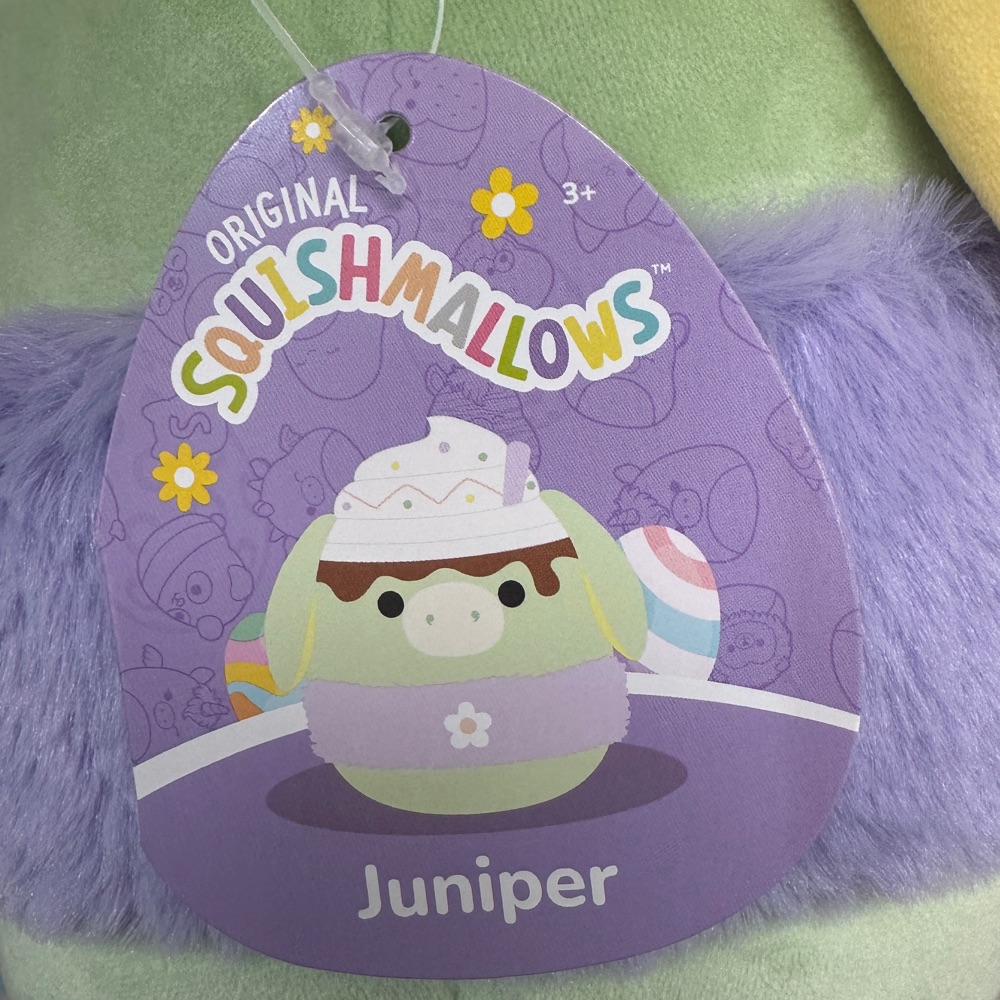 Juniper (Milkshake) the Donkey Squishmallows Easter 2025 | SquadApp