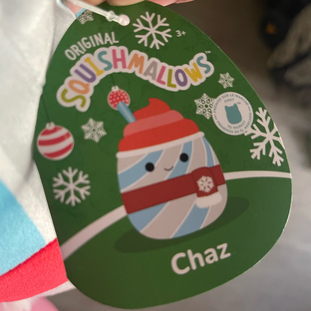 Chaz the Slushie Squishmallows Holiday 2024 | SquadApp