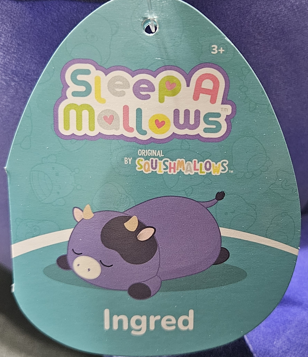 Ingred (Sleepamallows) the Cow Squishmallows | SquadApp