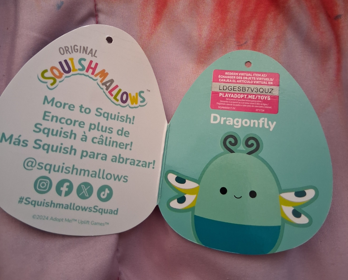 Dragonfly the Dragonfly Squishmallows Adopt Me! | SquadApp