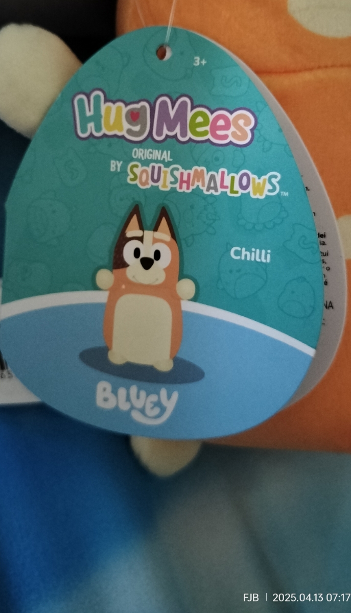Chilli (Hug Mees) the Red Heeler (Dog) Squishmallows Bluey | SquadApp