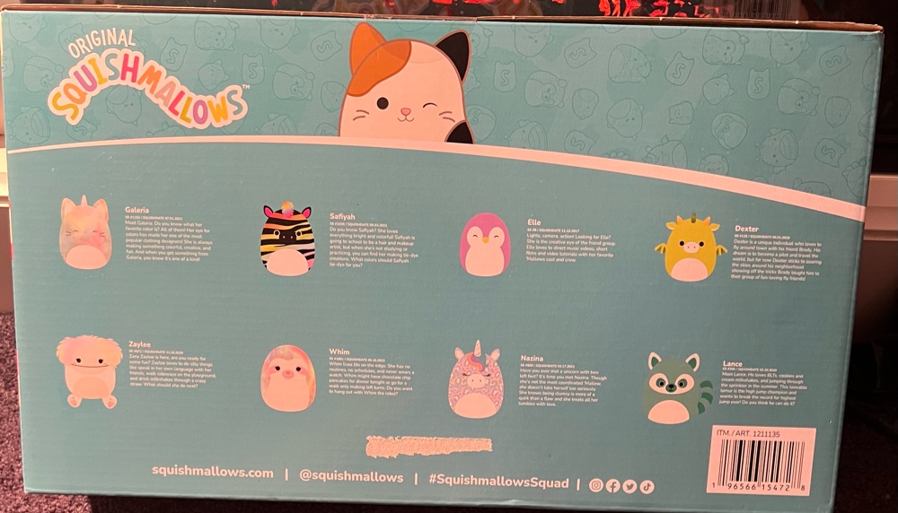 Fantasy & Wildlife Box Set 1 the Box Set Squishmallows Fantasy,Wildlife ...