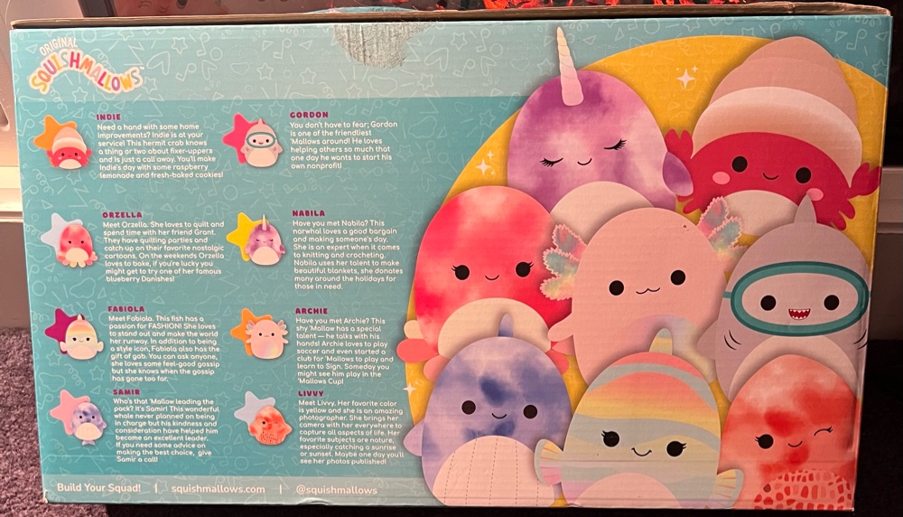 Sealife 8-Pack Box Set the Box Set Squishmallows Sealife | SquadApp