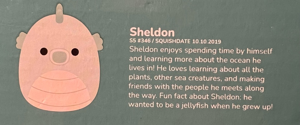 Sheldon the Seahorse Squishmallows Sealife | SquadApp