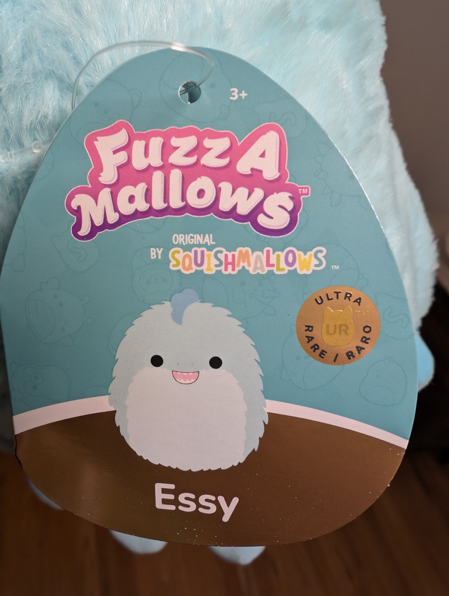 Essy (Fuzz-A-Mallows) the Eel Squishmallows Ultra Rare | SquadApp