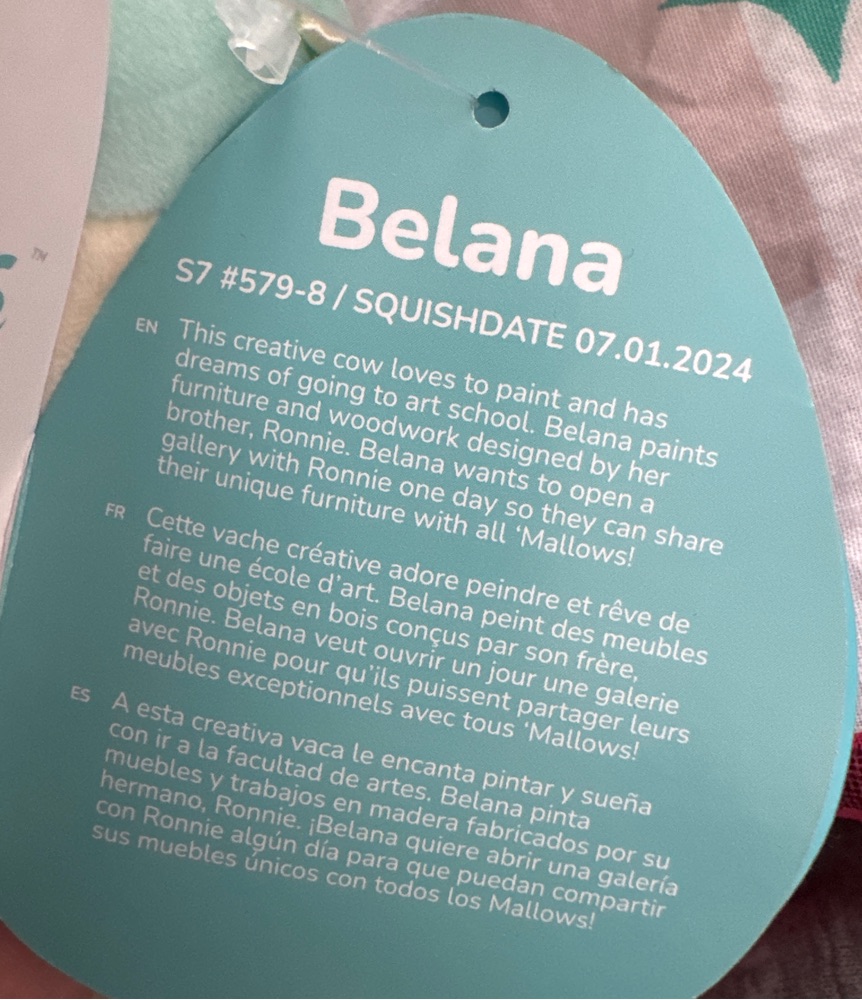 Belana (Celebration) the Cow Squishmallows Celebration | SquadApp