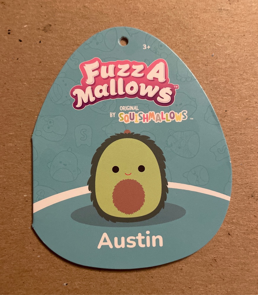 Austin the Avocado Squishmallows Fruit | SquadApp