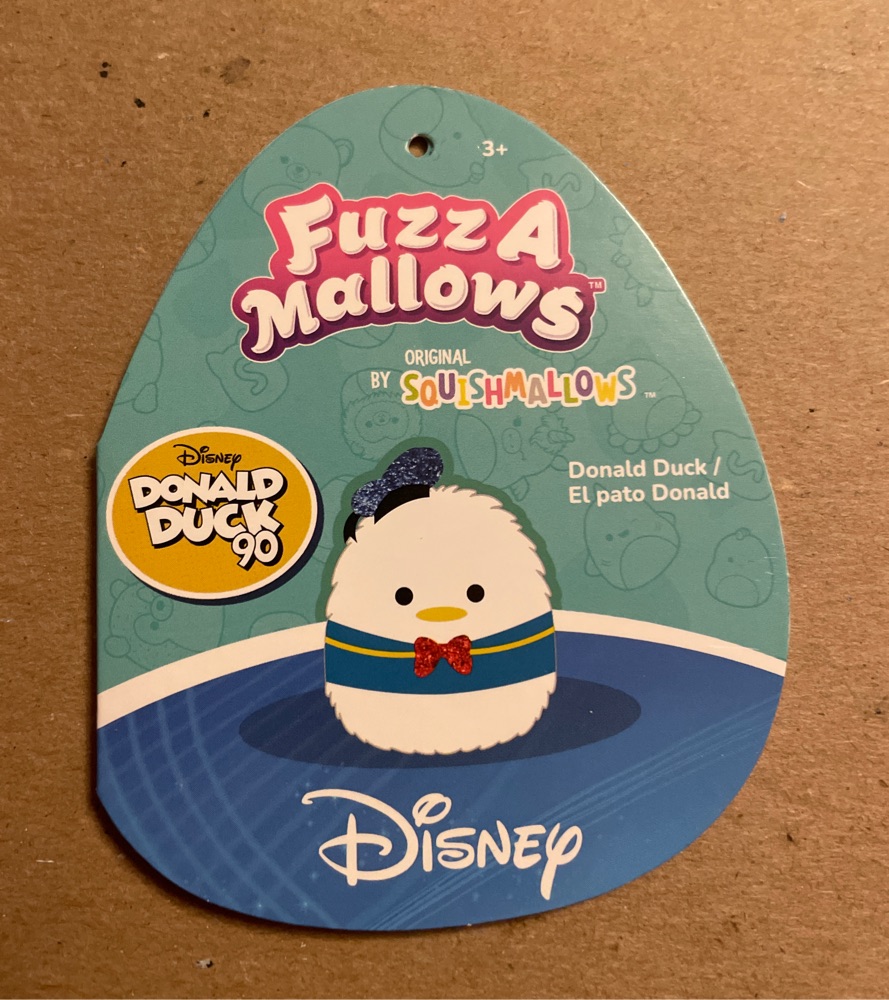 Donald Duck (Fuzz-A-Mallows) the Duck Squishmallows Disney | SquadApp