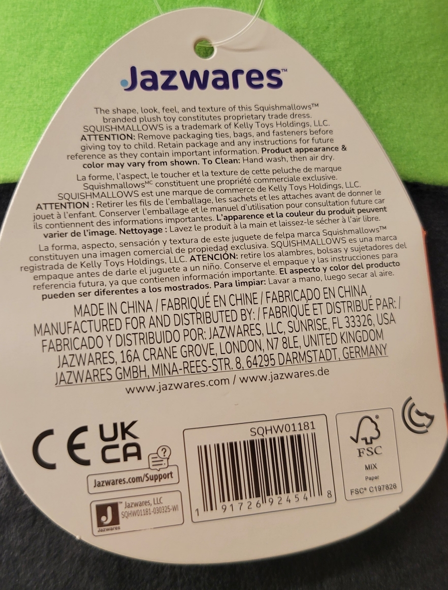 Bartok the Zombie Latte Squishmallows Halloween 2025 | SquadApp