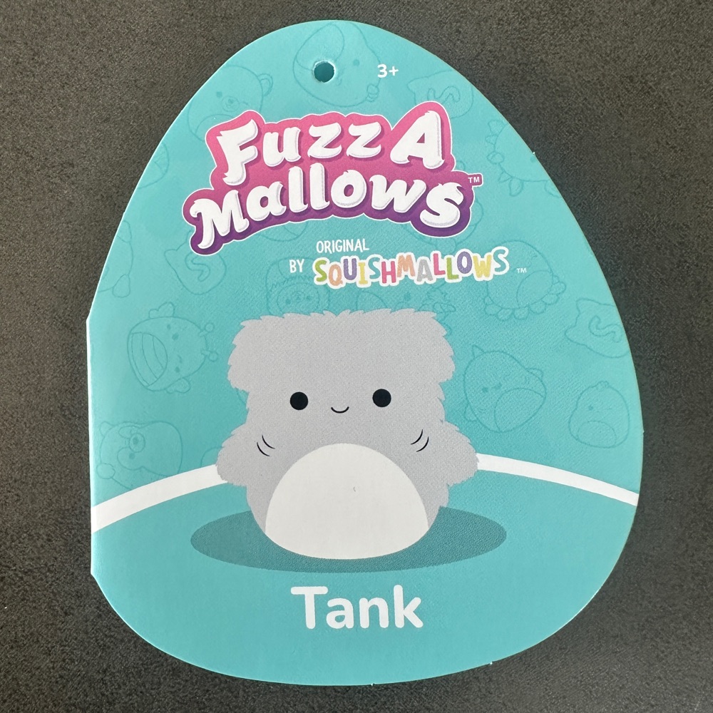 Tank (Fuzz-A-Mallows) the Hammerhead Shark Squishmallows | SquadApp
