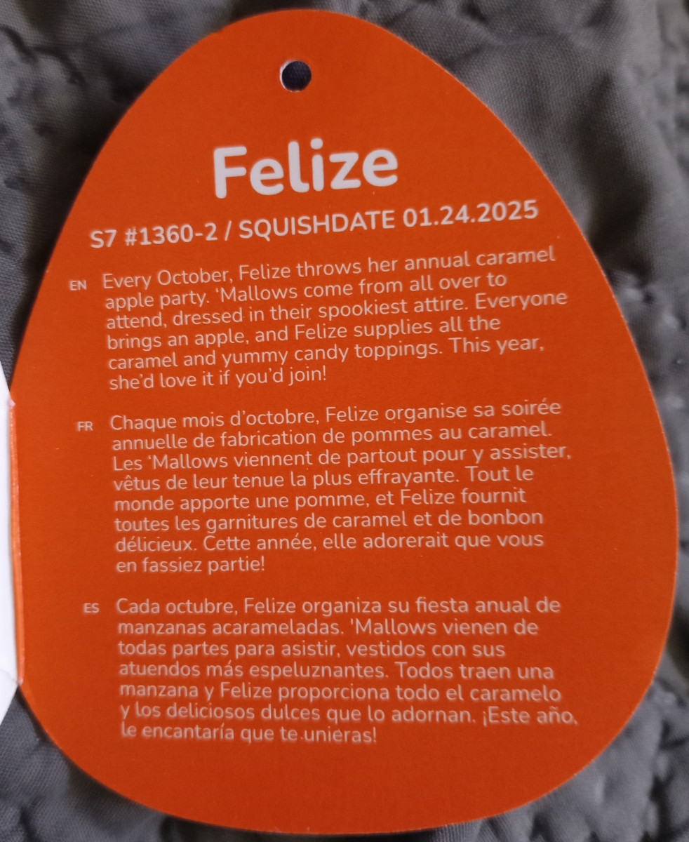 Felize (Flower Crown) the Ghost Squishmallows Halloween 2025 | SquadApp