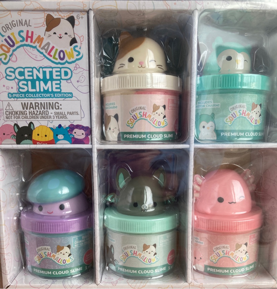 5-piece Collecters Edition Scented Slime Squishmallows Slime | SquadApp