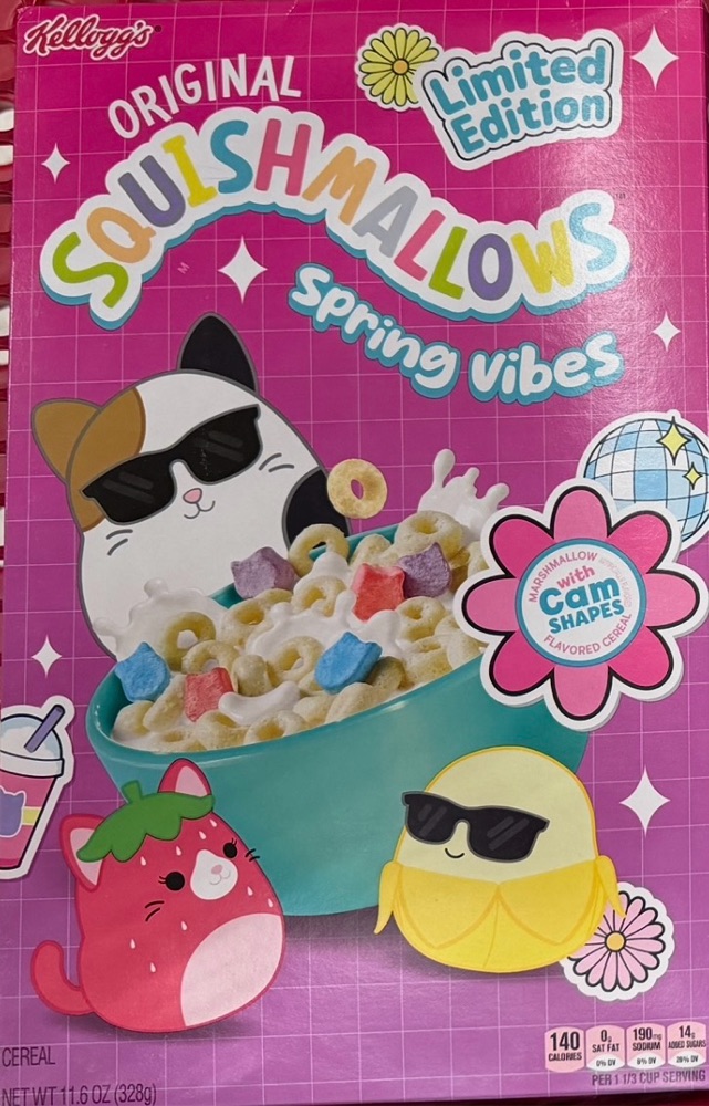 Squishmallow Cereal (Spring Vibes) Squishmallows | SquadApp