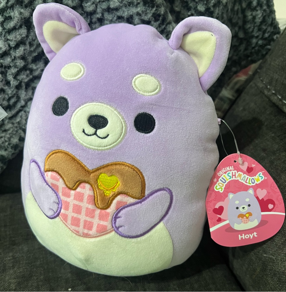 Hoyt (Waffle) the Shiba Inu (Dog) Squishmallows Valentines 2026 | SquadApp