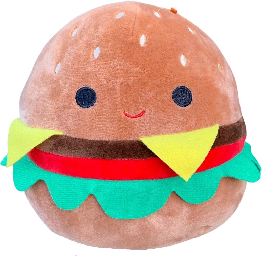 Cheeseburger Squishmallows Plush Toys