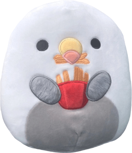 Steve (French Fries) the Seagull Squishmallows Cedar Point, Check-In ...