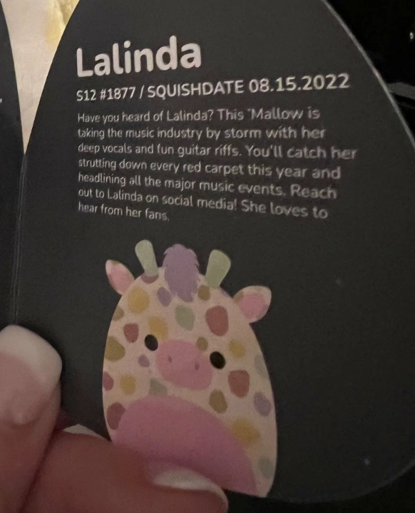 Lalinda the Giraffe Squishmallows Select Series | SquadApp