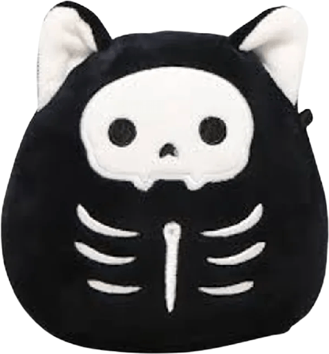 Skully the Skeleton Cat Squishmallows Skeleton | SquadApp