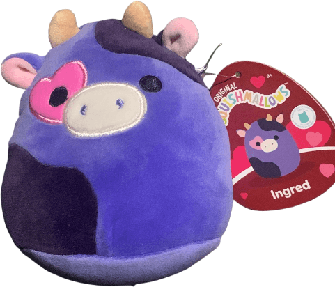 Ingred (Heart Eye) the cow Squishmallows Valentines 2025 | SquadApp