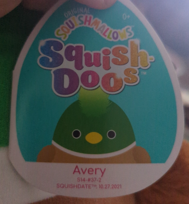 Avery (Mohawk Squish-Doo) the Duck Squishmallows Squish-Doo | SquadApp