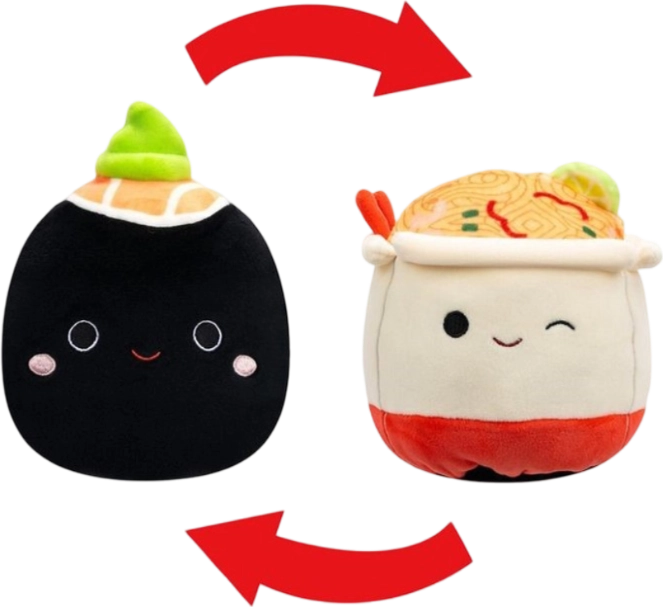 Shozo & Daley the Sushi Lo Mein Takeout Noodles Squishmallows | SquadApp