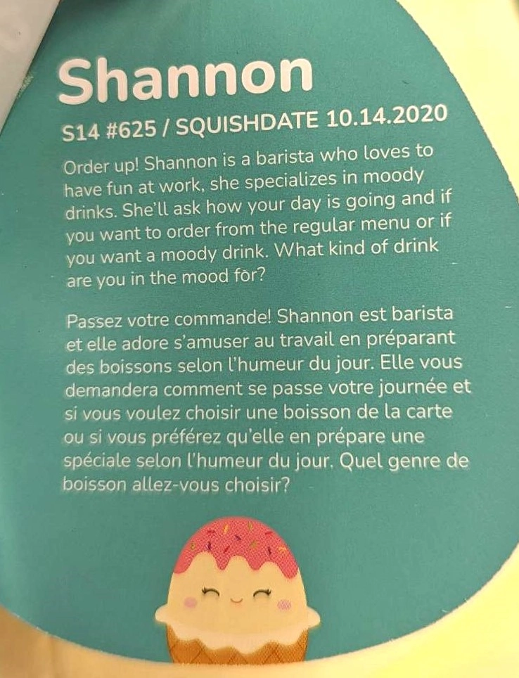 Shannon the Ice Cream Squishmallows Food | SquadApp