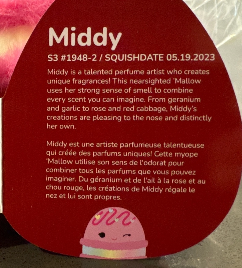 Middy the Macaron Squishmallows Valentines 2024 | SquadApp