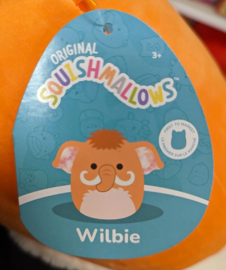 Wilbie the Woolly Mammoth Squishmallows Prehistoric | SquadApp