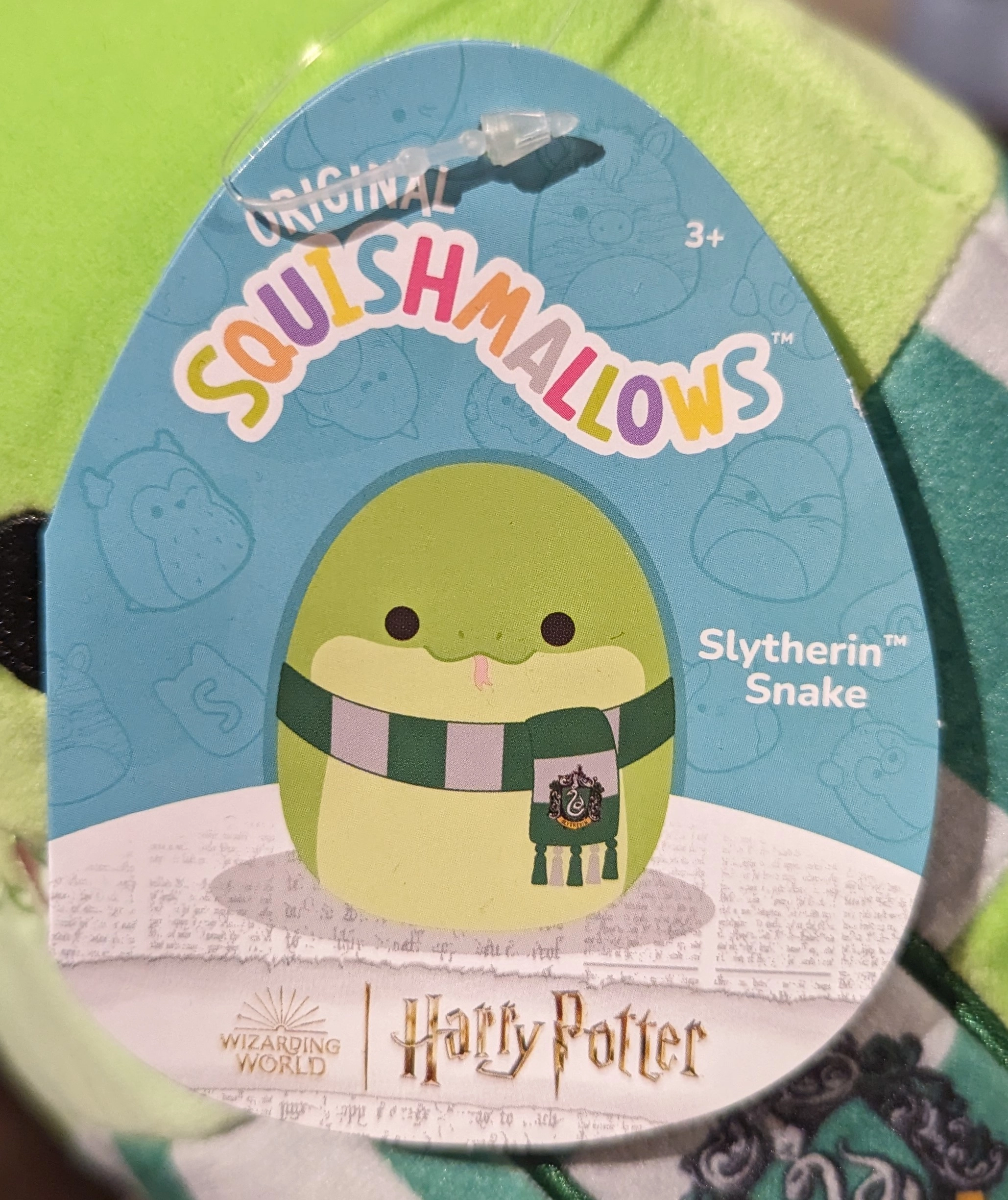 Slytherin the Snake Squishmallows Harry Potter, 5B 12.10.23 | SquadApp