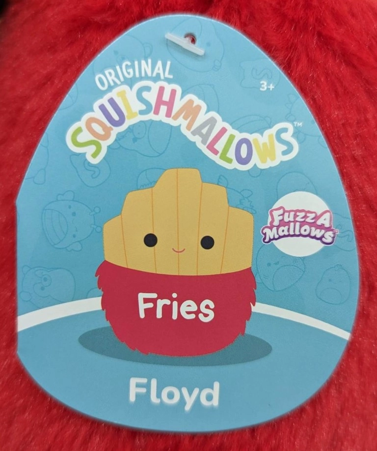 Floyd (Fuzz-A-Mallows) the French Fries Squishmallows Food | SquadApp