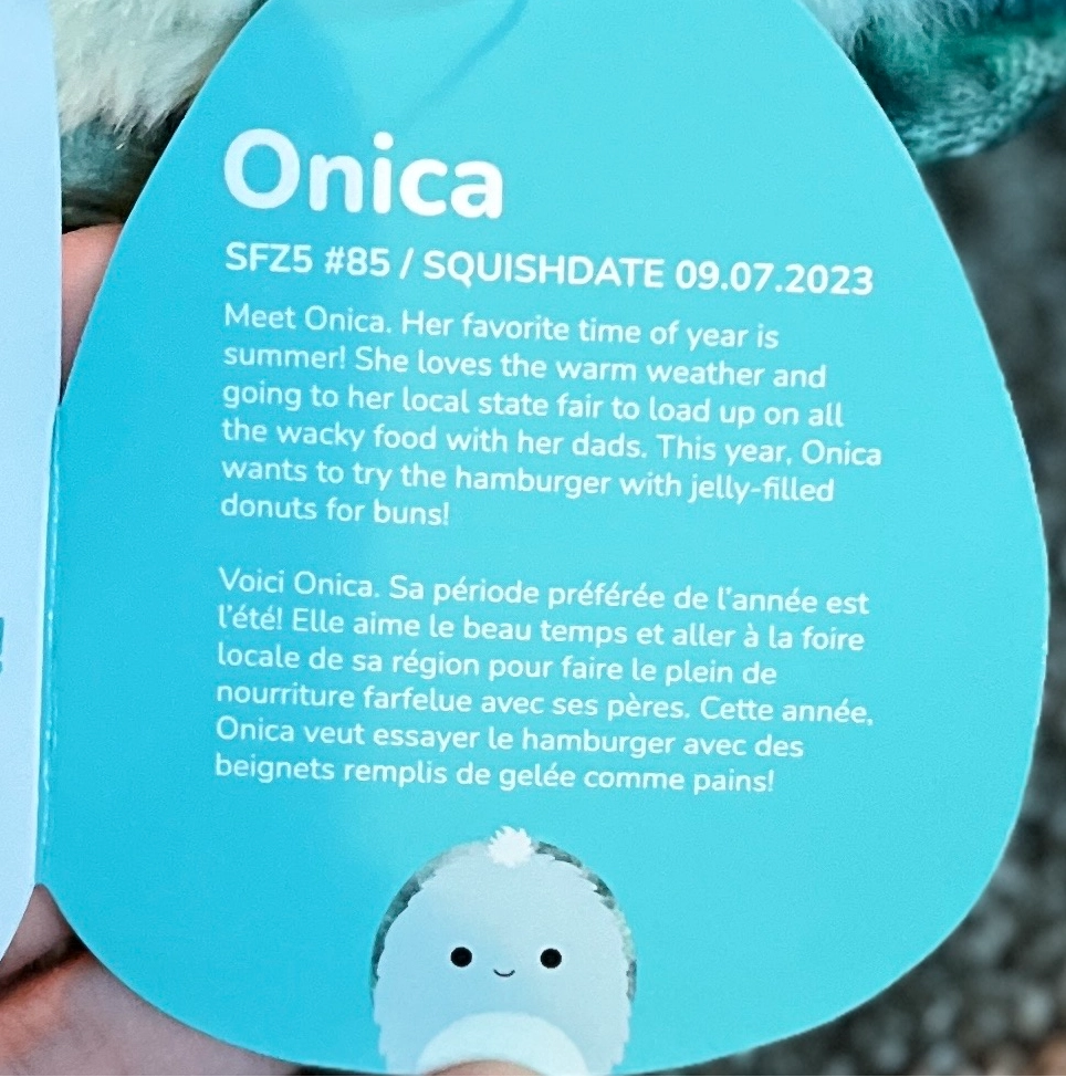 Onica (Fuzz-A-Mallows) the Turtle Squishmallows | SquadApp