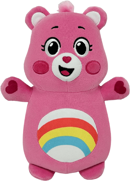 Cheer Bear (Hug Mees) the Bear Squishmallows Care Bears | SquadApp