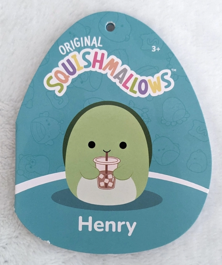 Henry (Drink) the Turtle Squishmallows Foodie Friends | SquadApp