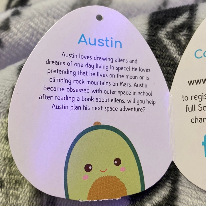 Austin the Avocado Squishmallows Fruit | SquadApp