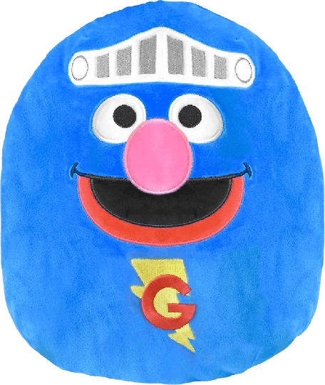 Super Grover the Monster Squishmallows Sesame Street | SquadApp