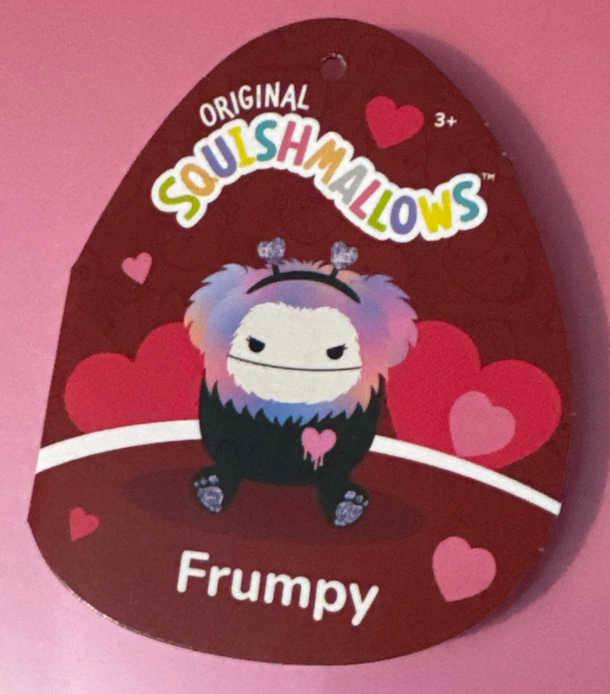 Frumpy the Bigfoot Squishmallows Valentines 2025 | SquadApp