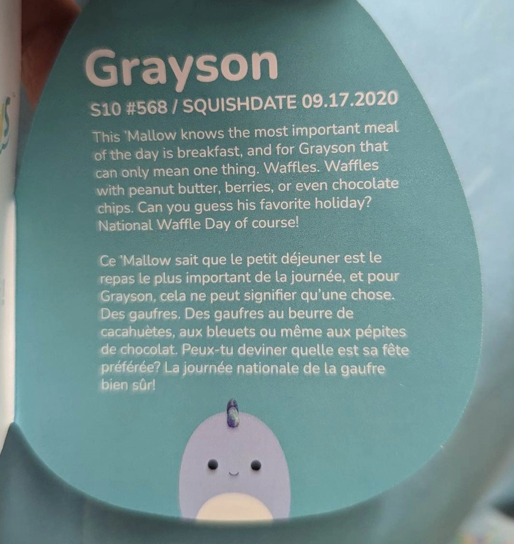Grayson the Dinosaur Squishmallows | SquadApp