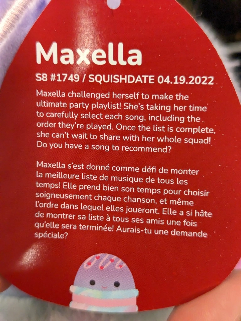 Maxella the Macaron Squishmallows Valentines 2023 | SquadApp