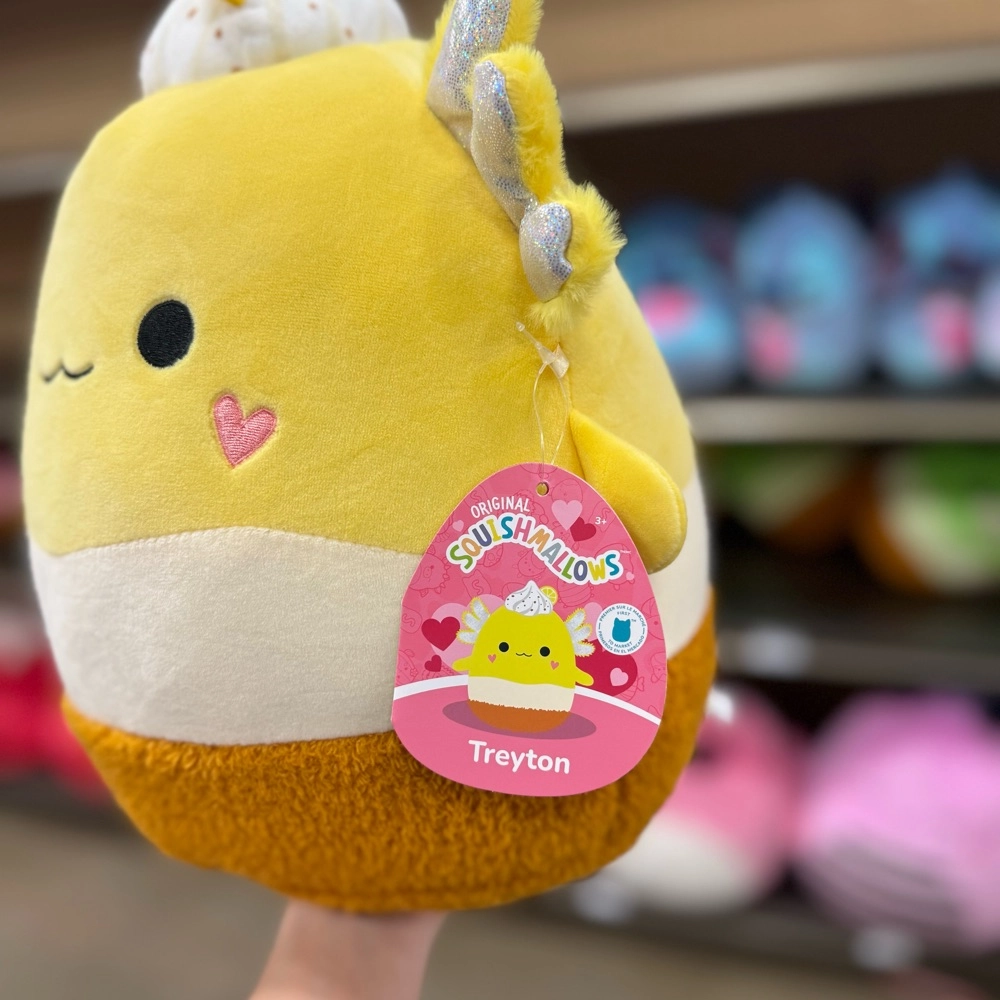Treyton (Lemon Meringue Pie) the Axolotl Squishmallows Valentines 2026 ...