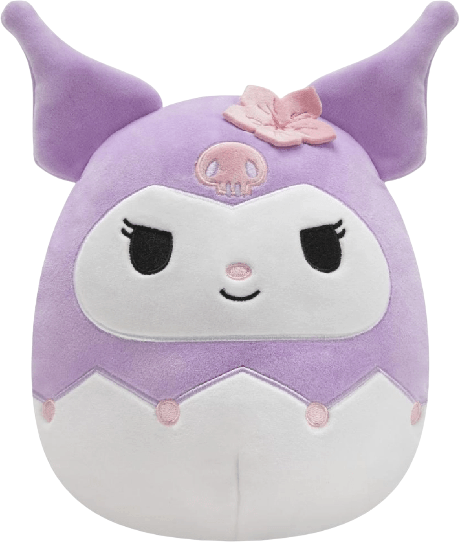 Kuromi (Purple Hood) the Rabbit Squishmallows Sanrio, Best of Sanrio ...