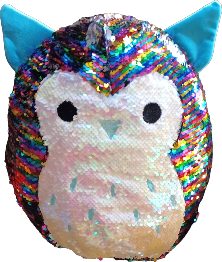 Winston (Full Sequin) the Owl Squishmallows Sequin | SquadApp