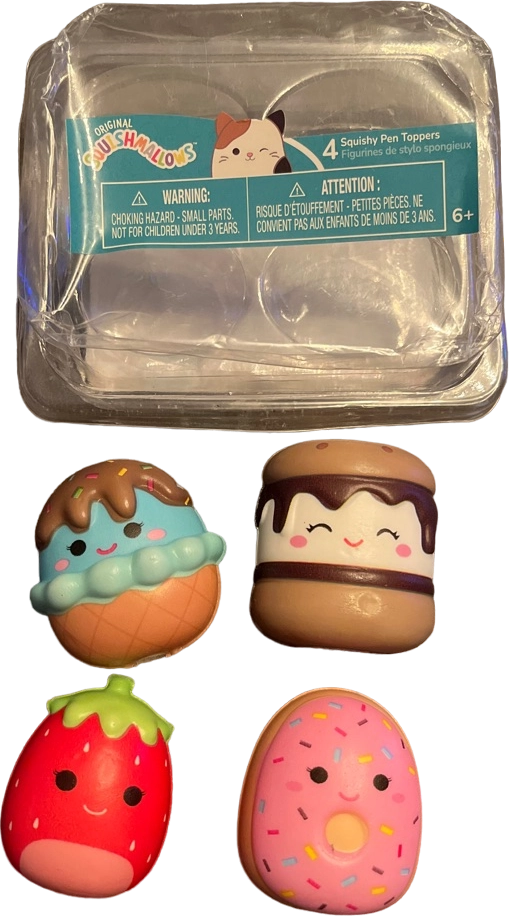 Squishy Pen Toppers the Ice Cream S'mores Strawberry Donut ...