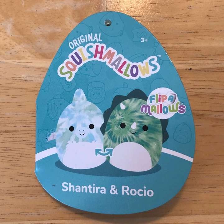 Shantira & Rocio the Pterodactyl Triceratops Squishmallows | SquadApp