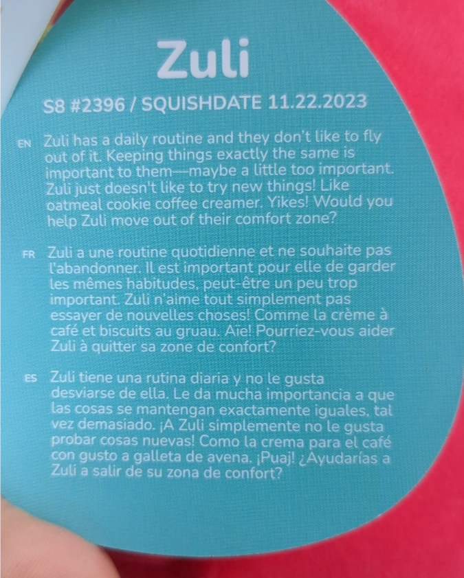 Zuli the Dragon Fruit Bat Squishmallows Crossover | SquadApp