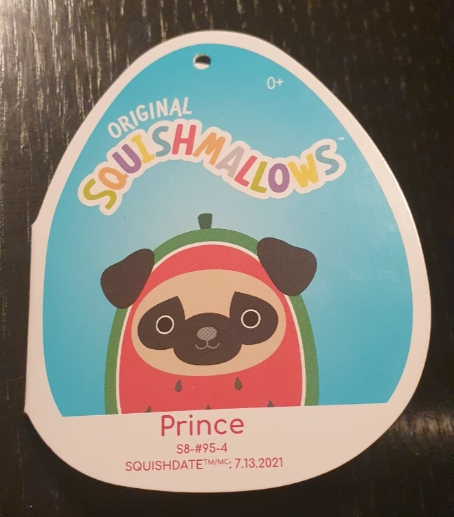 Prince (Watermelon) the Pug (Dog) Squishmallows Costume, Fruit | SquadApp