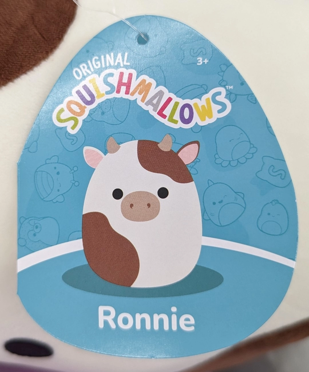 Ronnie the Cow Squishmallows Original,Farm Pals,Easter,5B 4/2/23 | SquadApp